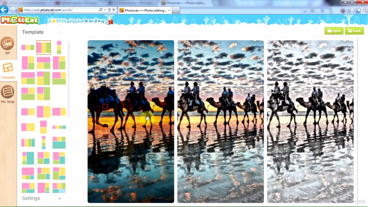 PhotoCat: Multi-effects collage! - YouTube