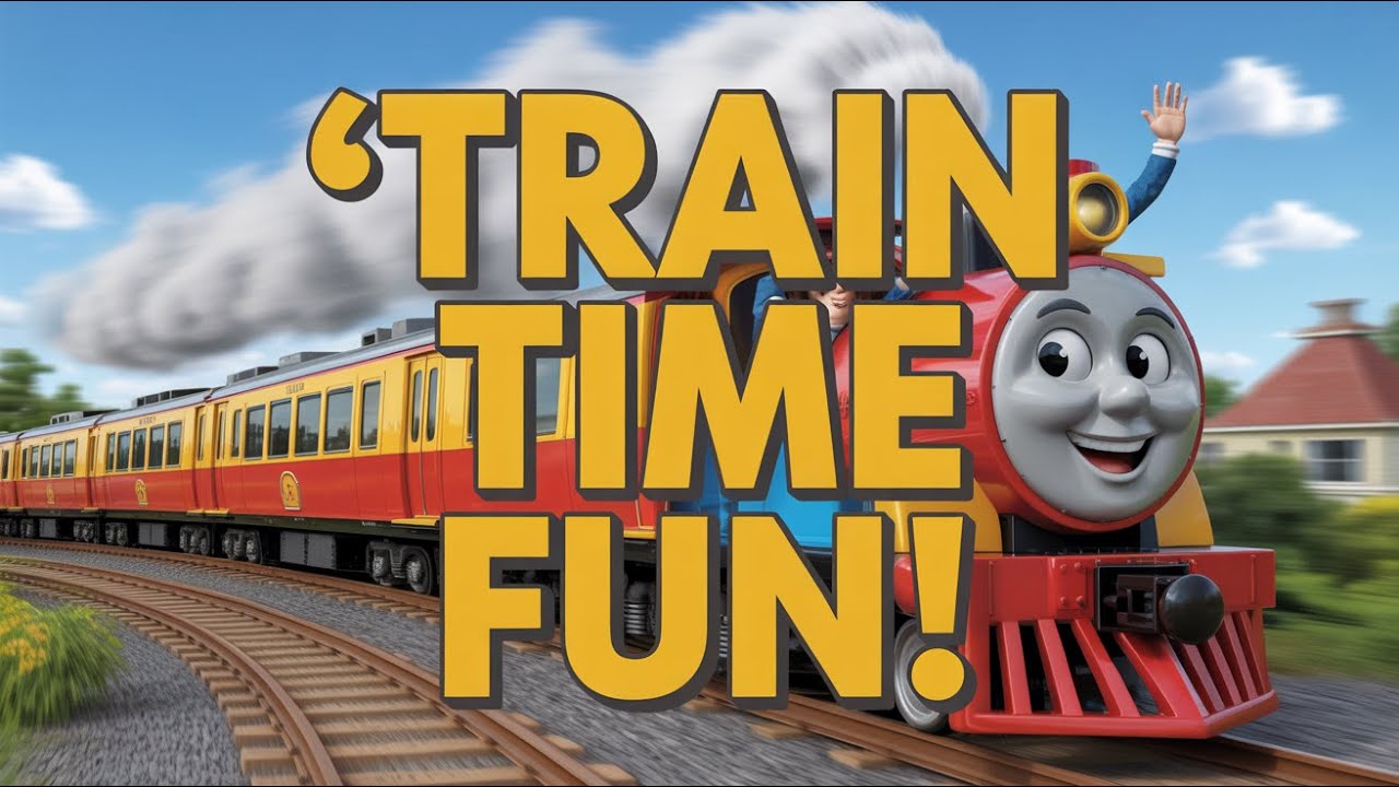 Train Song for Kids | Fun Choo Choo Nursery Rhymes | Toddler Sing Along ...