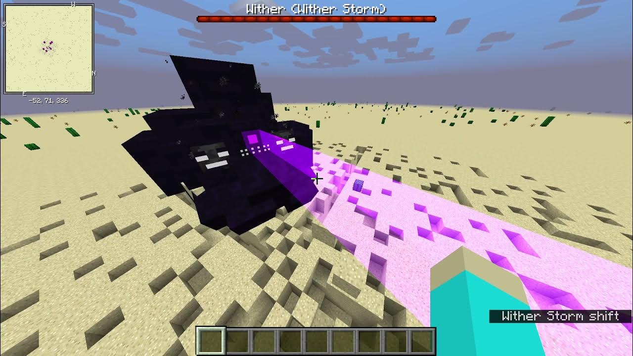 The Wither Storm Engender Mod Youtube