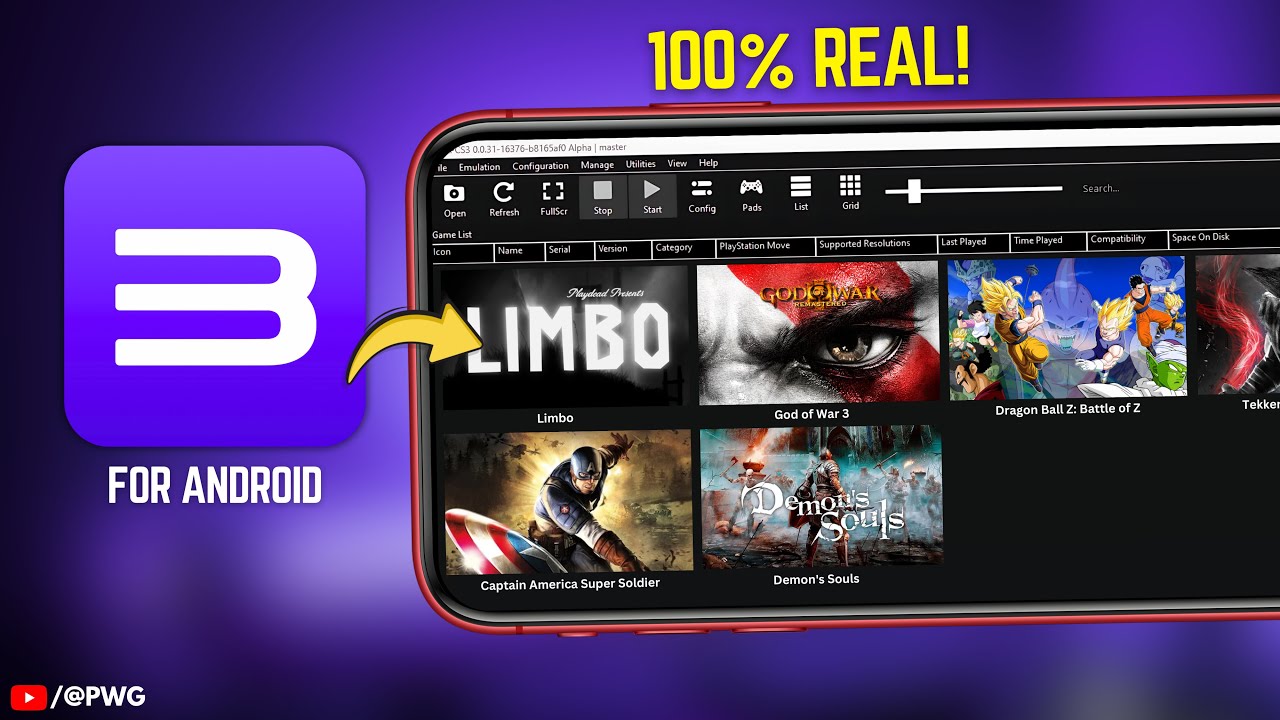 Finally RPCS3 Emulator on Android | New PS3 Emulator for Android - YouTube