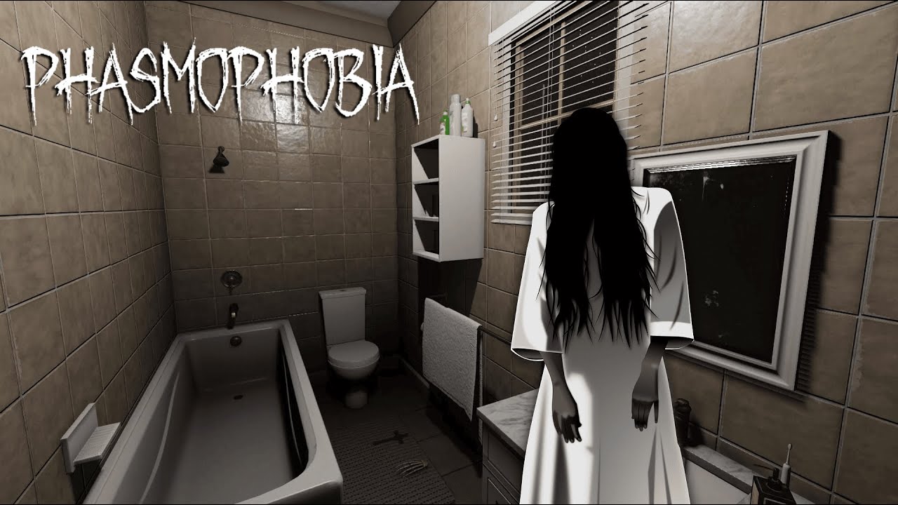 Communicate With An OBSESSIVE Ghost | Shower Sounds | Phasmophobia ...