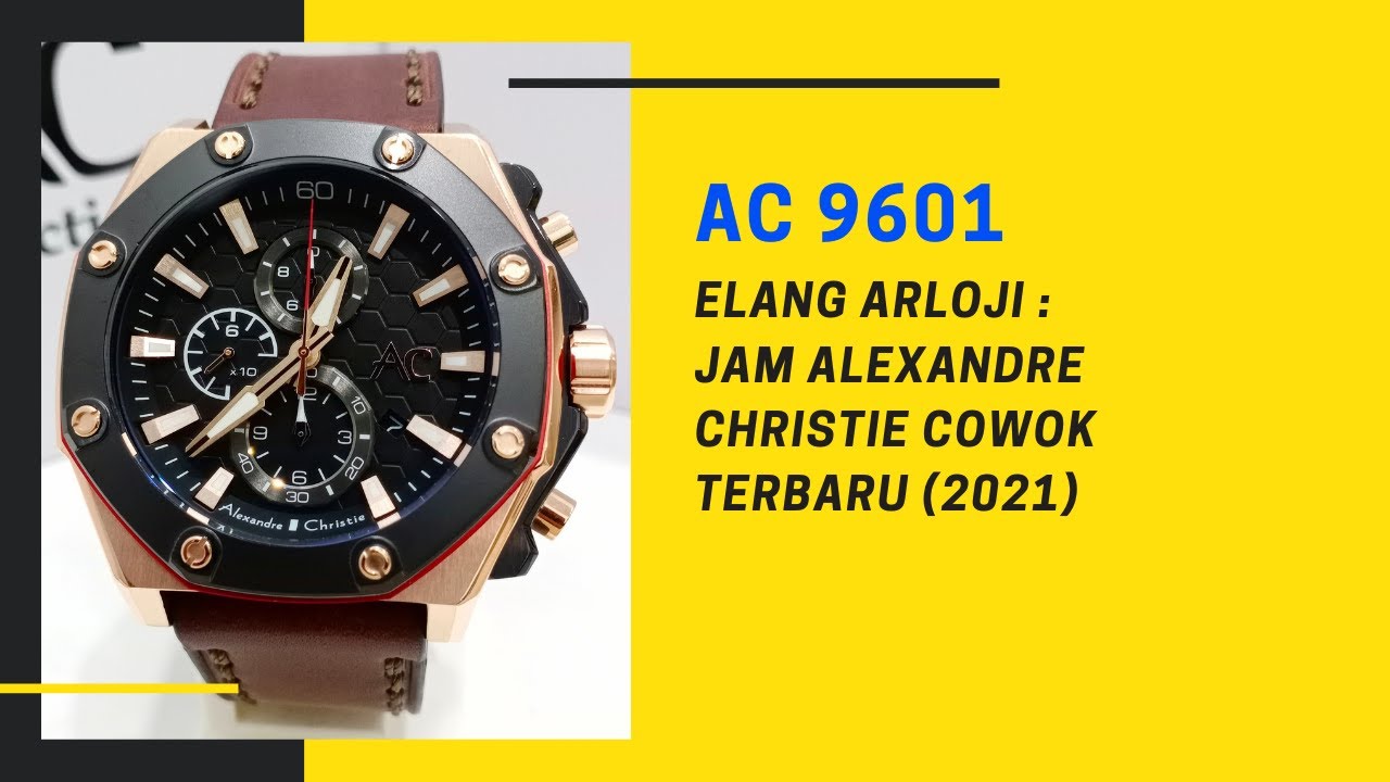 AC 9601 : REVIEW DAN HARGA JAM ALEXANDRE CHRISTIE TERBARU (2021) - YouTube