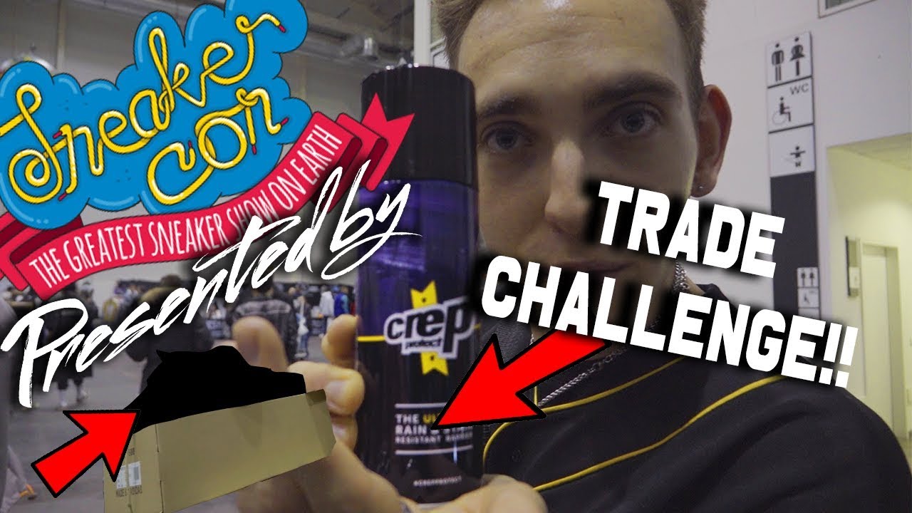 TRADING A CREP PROTECT CAN FOR 2 PAIRS OF YEEZYS! - YouTube