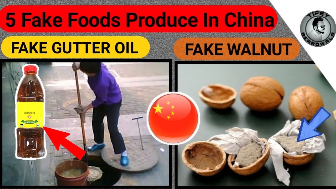 5 Fake Foods That Produce In China II Expose China Again 2020 - YouTube