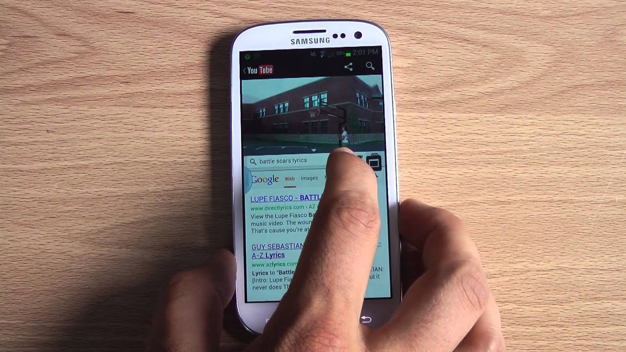 NEW! Samsung Galaxy S3 Multi-Window Feature Hands On (Android 4.1.2 ...