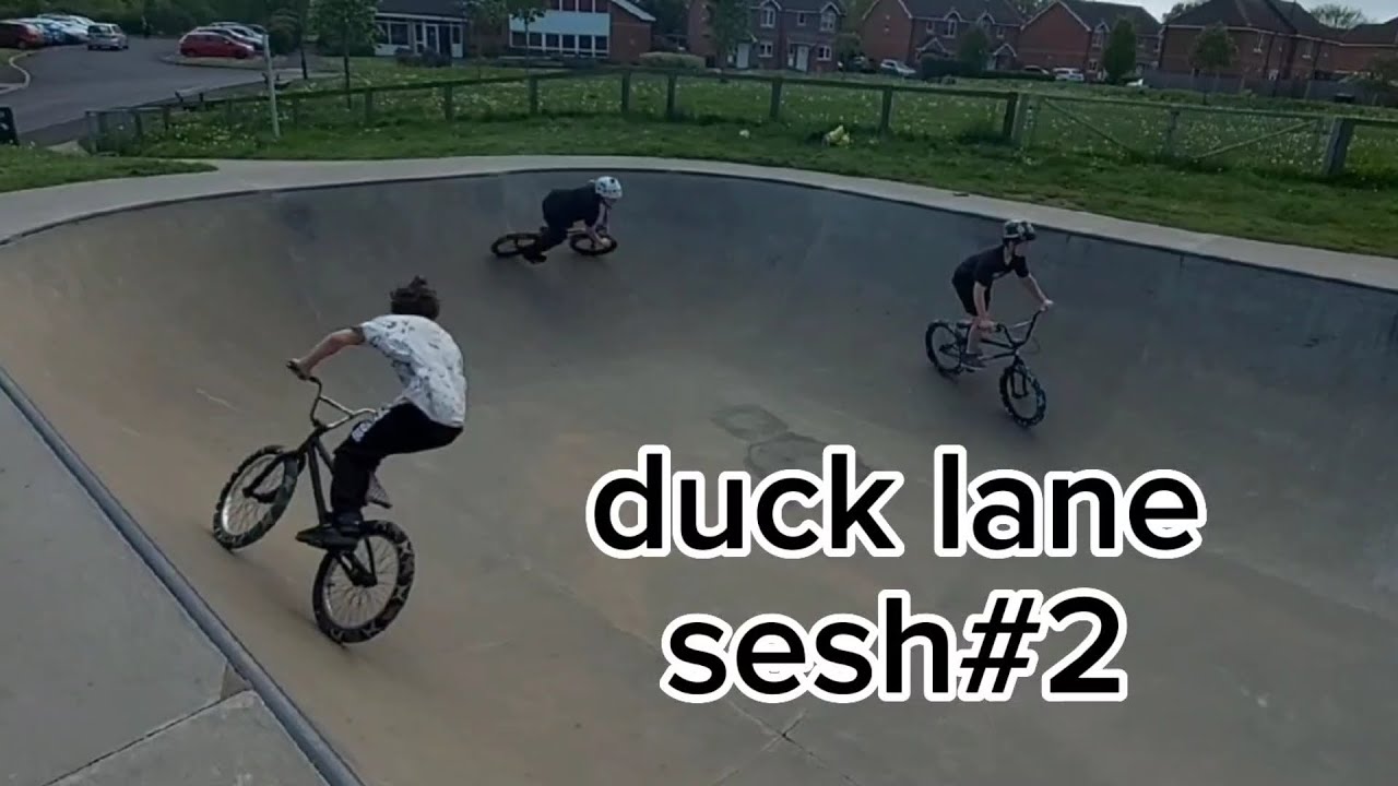duck lane session #2 (6 bmxers) - YouTube