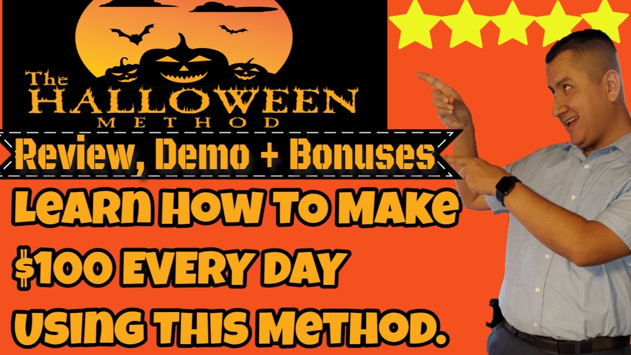 The Halloween Method Review🎓Learn How To Make $100 EVERY DAY Using This ...