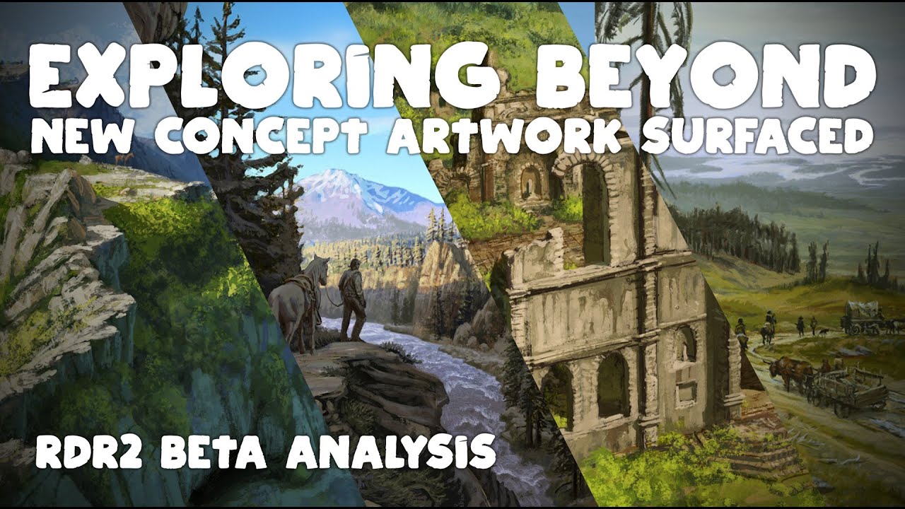 RDR2 | New Concept Art Analysis - YouTube