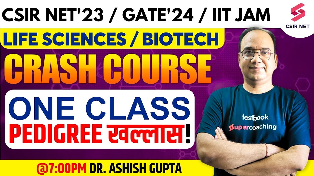 Csir Net Crash Course For Life Science Inheritance Biology Pedigree Analysis 2 Drashish 7138