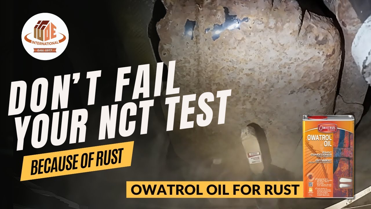Have you got rust issues? Treat your rusty underbody with Owatrol Oil I ...