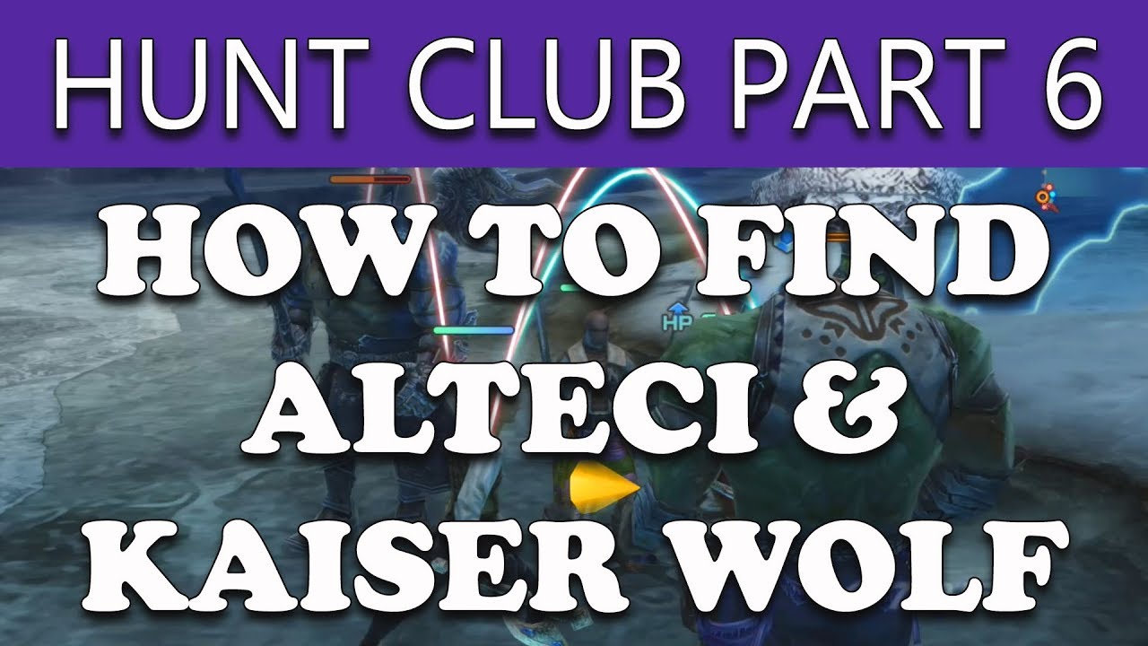 Final Fantasy XII The Zodiac Age How to Find ALTECI & KAISER WOLF RARES ...