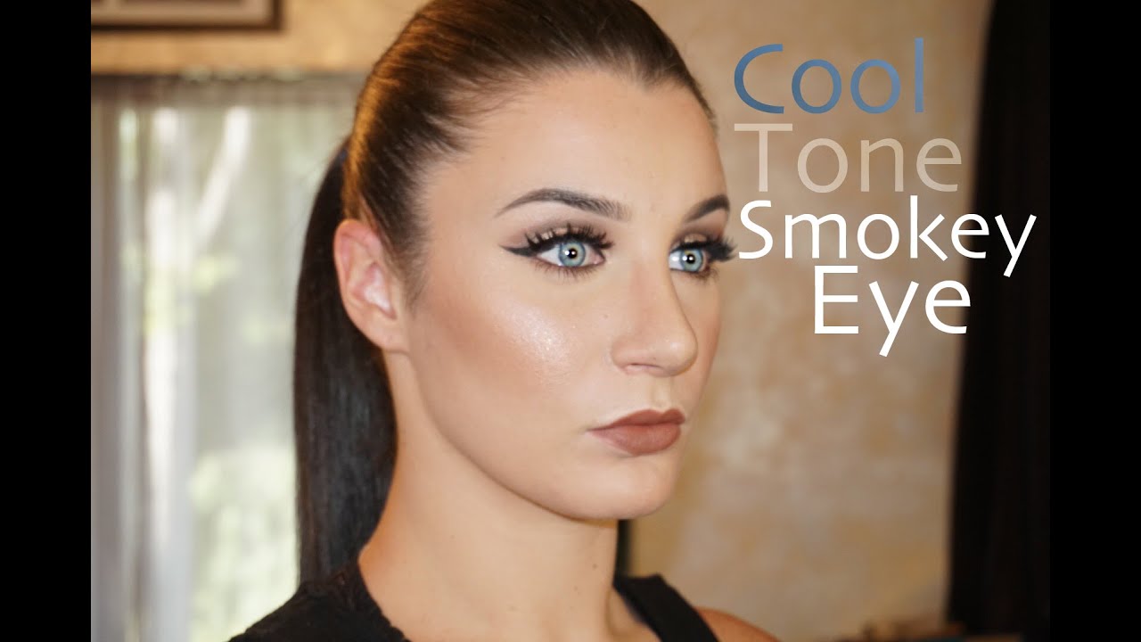 Cool Tone Smokey Eye | Beautifoles - YouTube