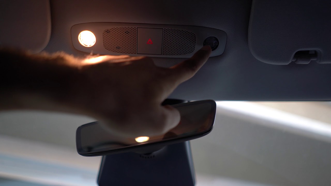 Tesla Model 3: Orientation - Overhead Controls - YouTube