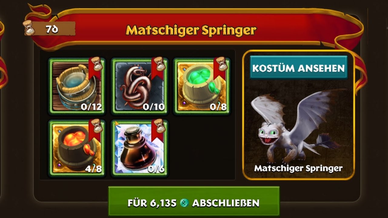 Dragons Aufstieg von Berk #902 Es gibt das Matschige Springer Kostüm ...