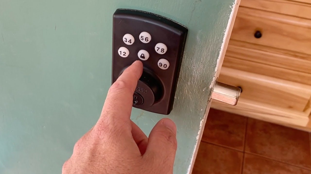 Weiser Keyless Entry Door Lock Review & Demo: No More Keys! - YouTube
