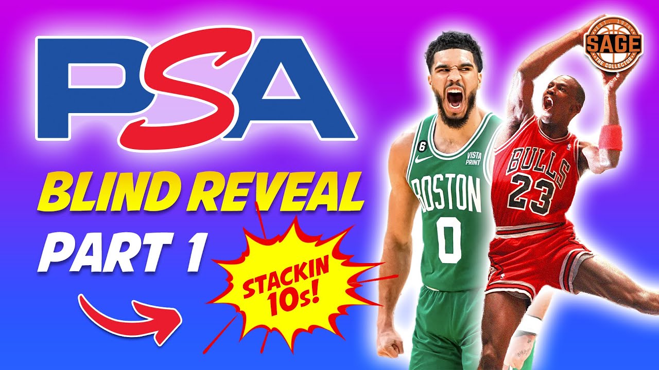 Blind Basketball PSA Reveal - Part 1 🔥 Lots of 10s! - YouTube