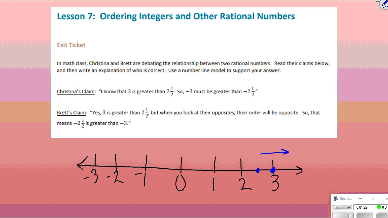 6th grade module 3 lesson 7 - YouTube