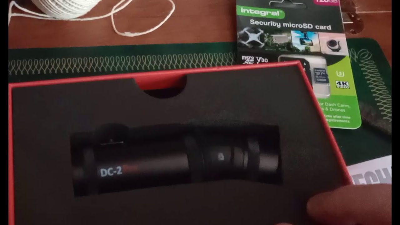 review, Techalogic , DC2, part 2, unboxing, motorbike, action Camera ...
