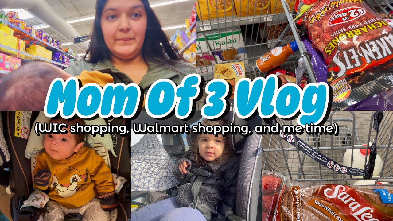 Mom of 3 ditl vlog| Wic shopping and having time to myself - YouTube