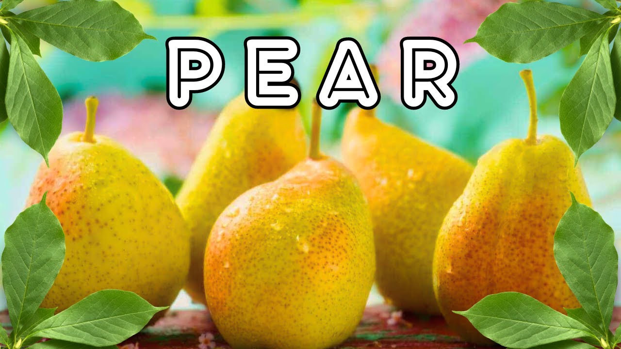 Mengenal Buah Pear Dan Vitamin yang Terkandung Di dalamnya - YouTube