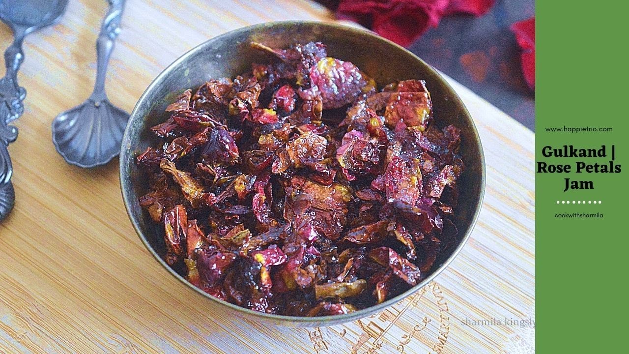 Gulkand Recipe | Rose Petals Jam | Homemade Gulkand - YouTube