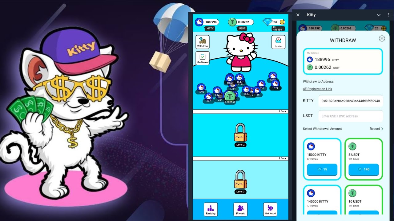 Amazing Telegram Airdrop { KITTY AIRDROP } Bot - YouTube