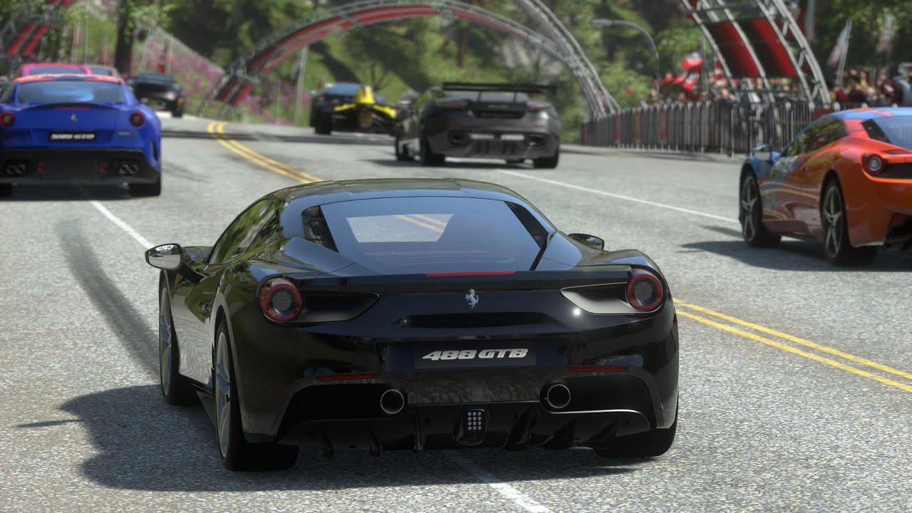 Driveclub - Black Ferrari 488 GTB Gameplay PS5 - YouTube