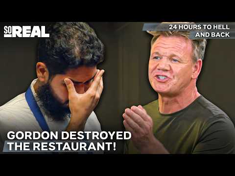 He Dripped Sweat Into Gordon Ramsay’s Food Mid-Service! | Gordon Ramsay 24 Hours To Hell And Back