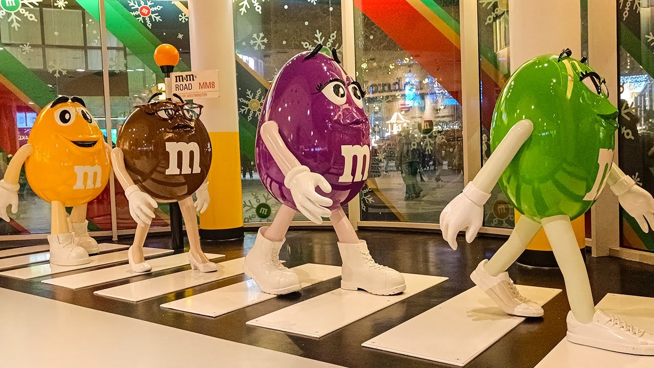 Inside the M&M’S Store London at Christmas | Leicester Square Walk Tour ...