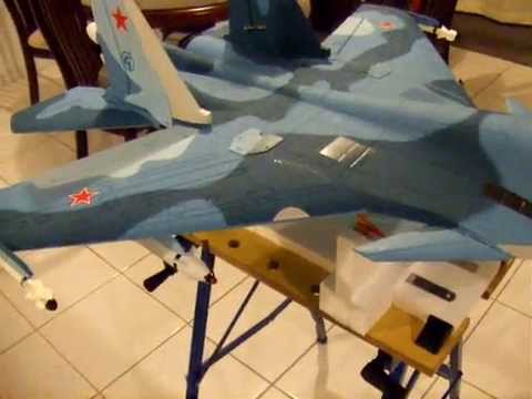 RC EDF Su-34 heavily modified - YouTube
