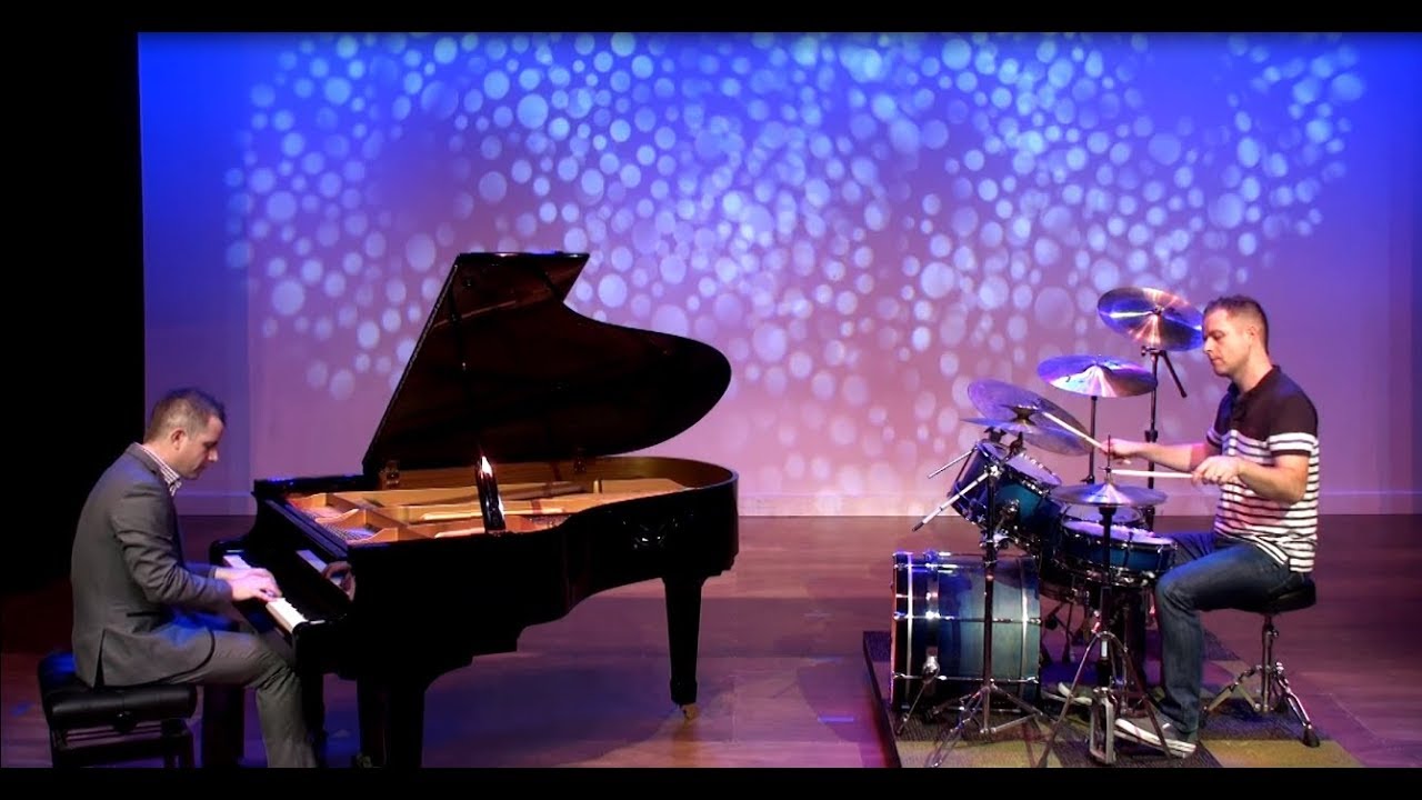 Waterfall - Drum & Piano Cover - Jon Schmidt - YouTube