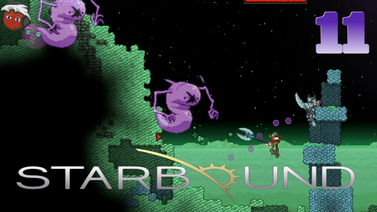 Starbound: Moon Monsters! | Episode 11 - YouTube