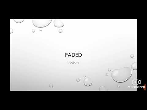 Faded , Lyrics + Turkish translation (şarkı sözleri+Türkçe çeviri)