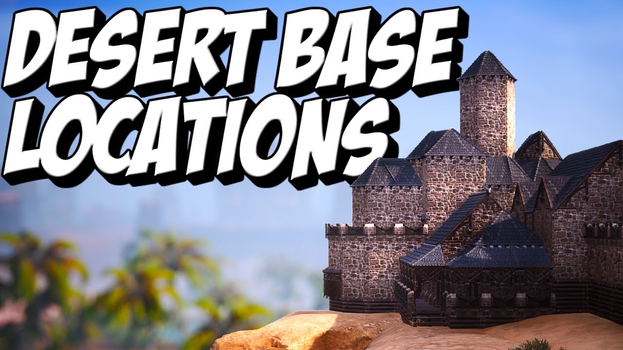 Conan Exiles: 3 Great Desert Base Locations! - YouTube