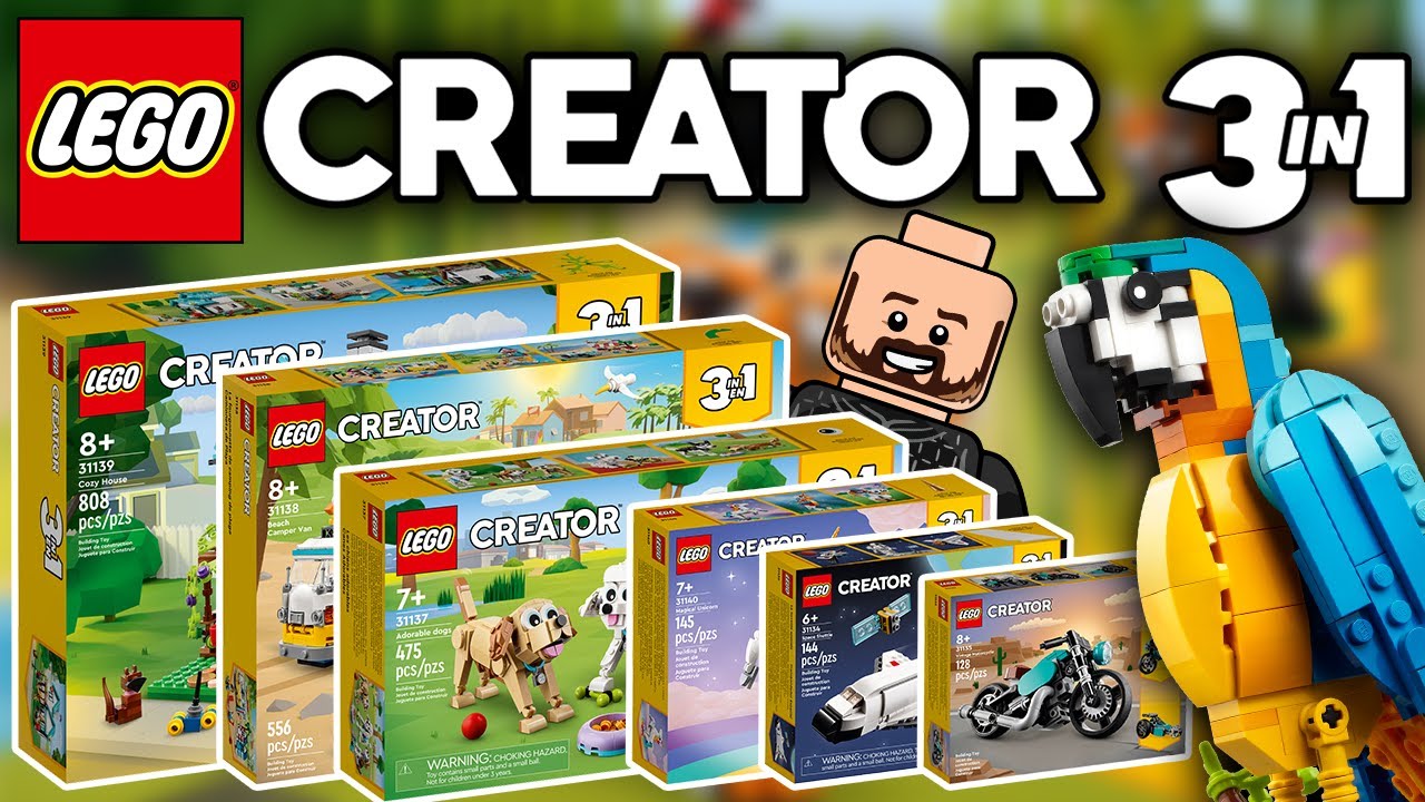 NEW LEGO Creator 3 in 1 March 2023 !!! Official Images + MUSIC ...