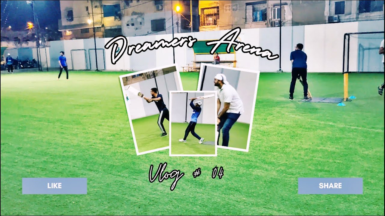 Dreamers Arena 🏏 | Vlog # 04 | Osama bhai k 33 runs 🤣 - YouTube