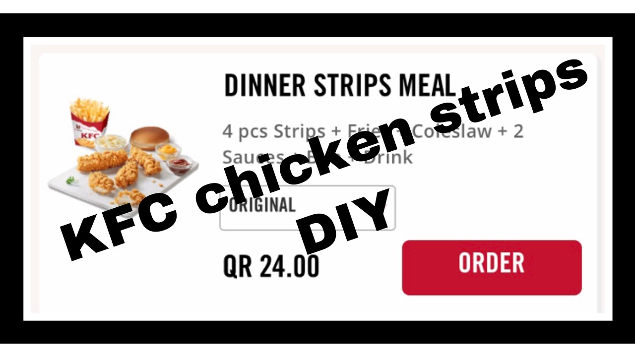 KFC chicken strips - DIY | Tipid Tips - YouTube