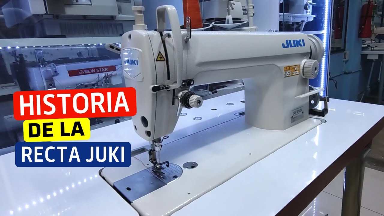 RECTA INDUSTRIAL JUKI (HISTORIA) - YouTube