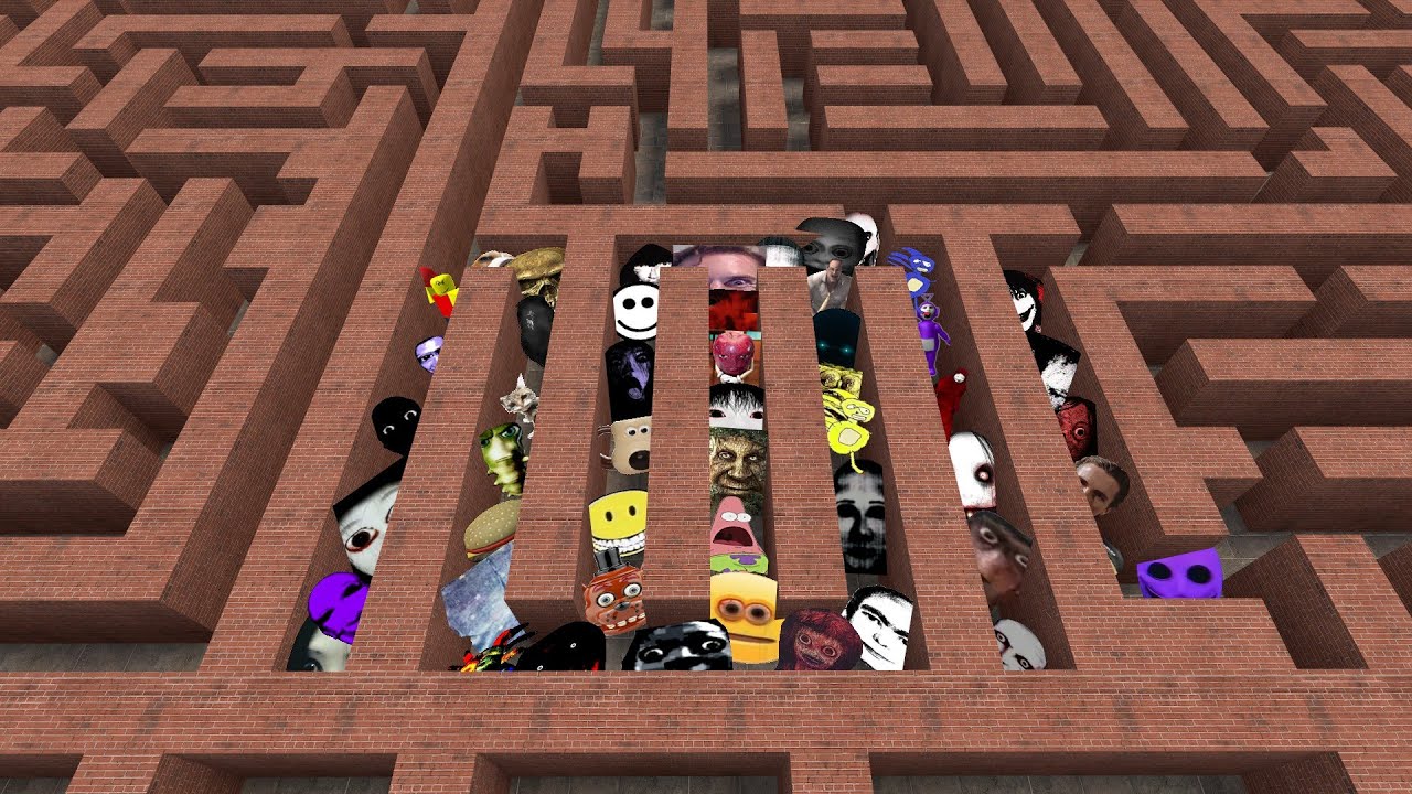 Nico's Nextbots Maze Gmod !!! - YouTube