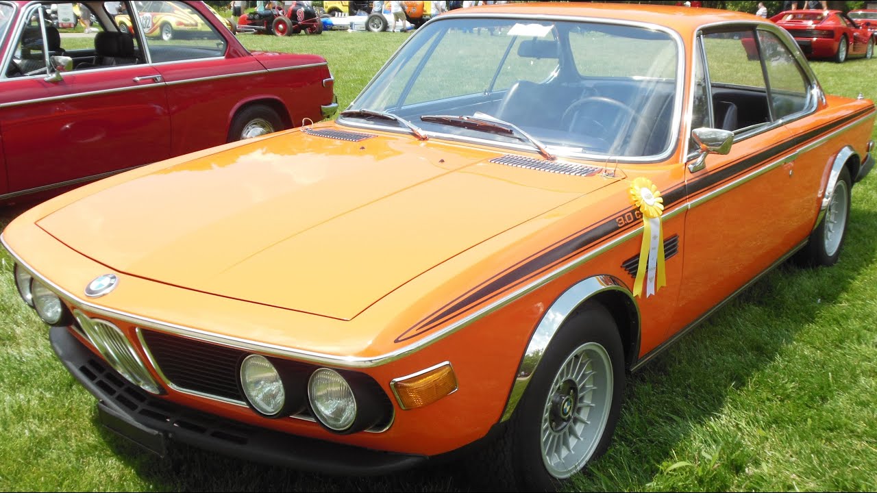 BMW 30 CSL 1972 Lightweight Carburated 360 Degrees Walk Around the Car ...