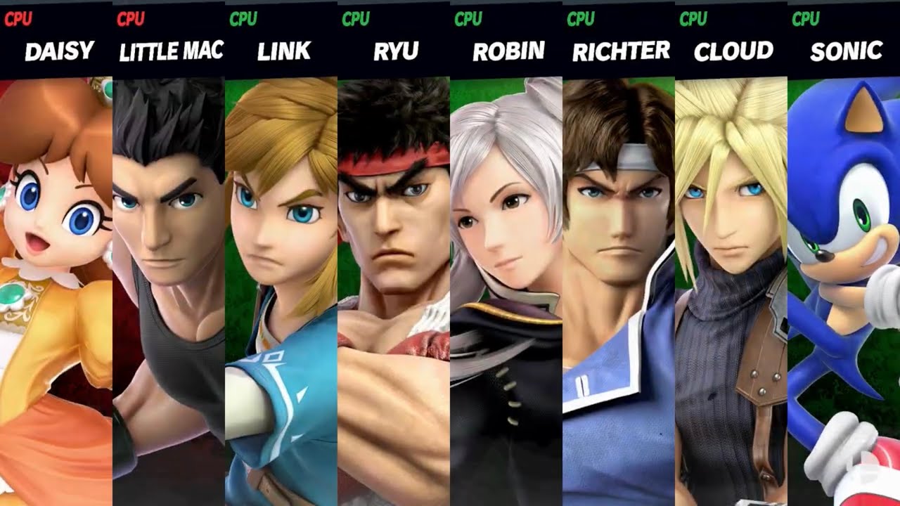 Super Smash Bros. Ultimate - Daisy & Little Mac vs 6 - YouTube