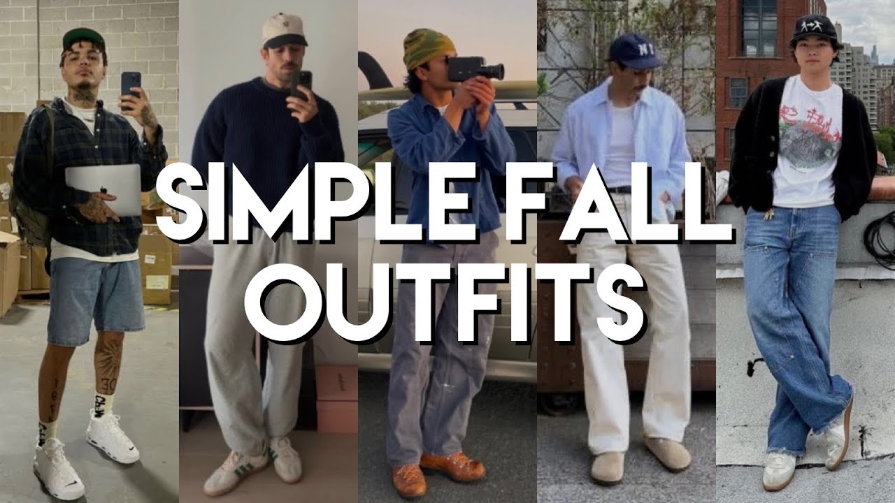 Simple Fall Outfit Ideas | Men's Fashion Style Blog 2023 - YouTube