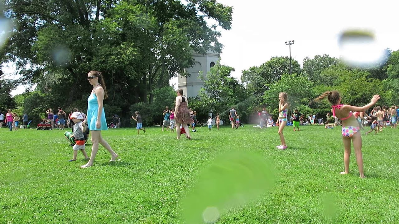 Sprinklerfest 2015: Run, duck, dance through the spray - YouTube
