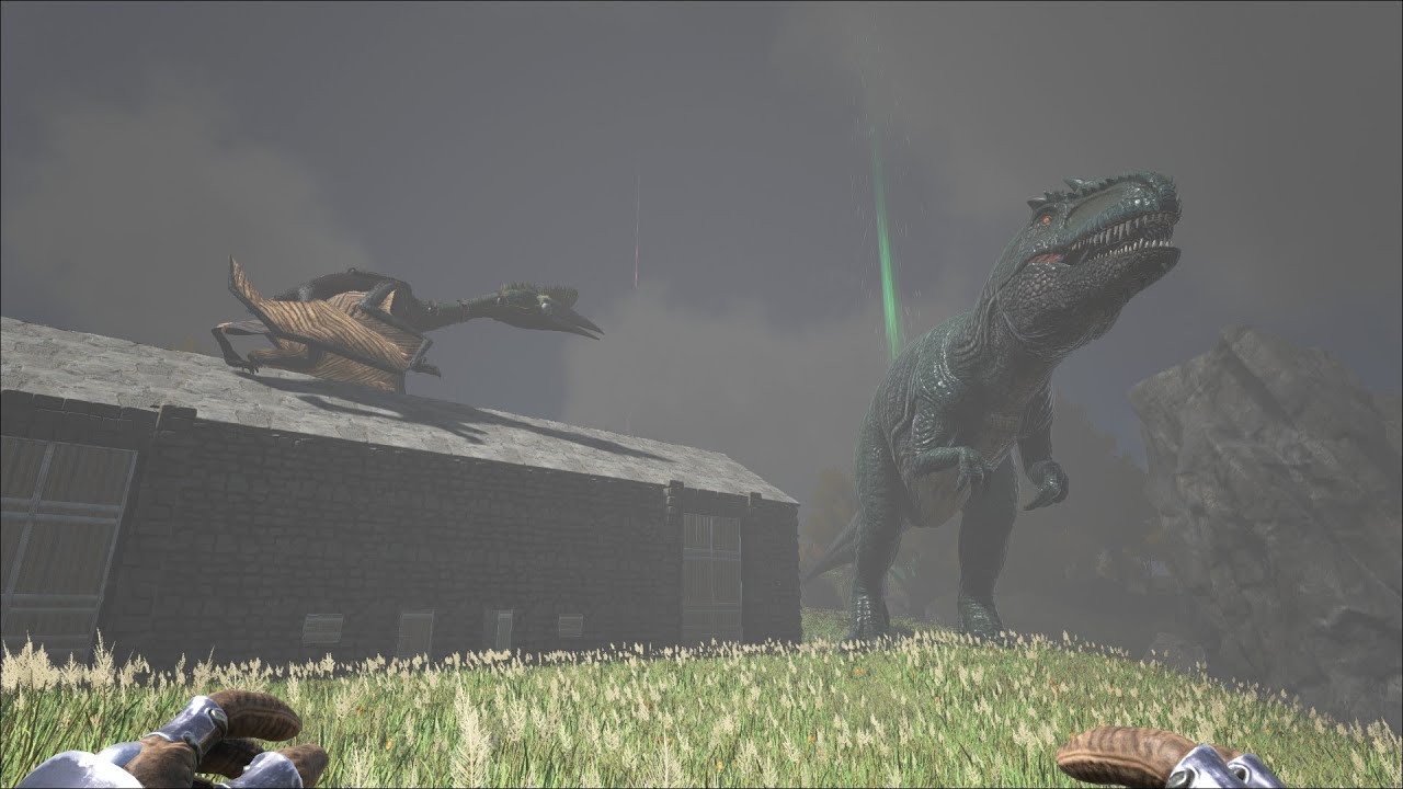 ARK: Survival Evolved Ep.20 - Giganotosaurus szelidítés - YouTube