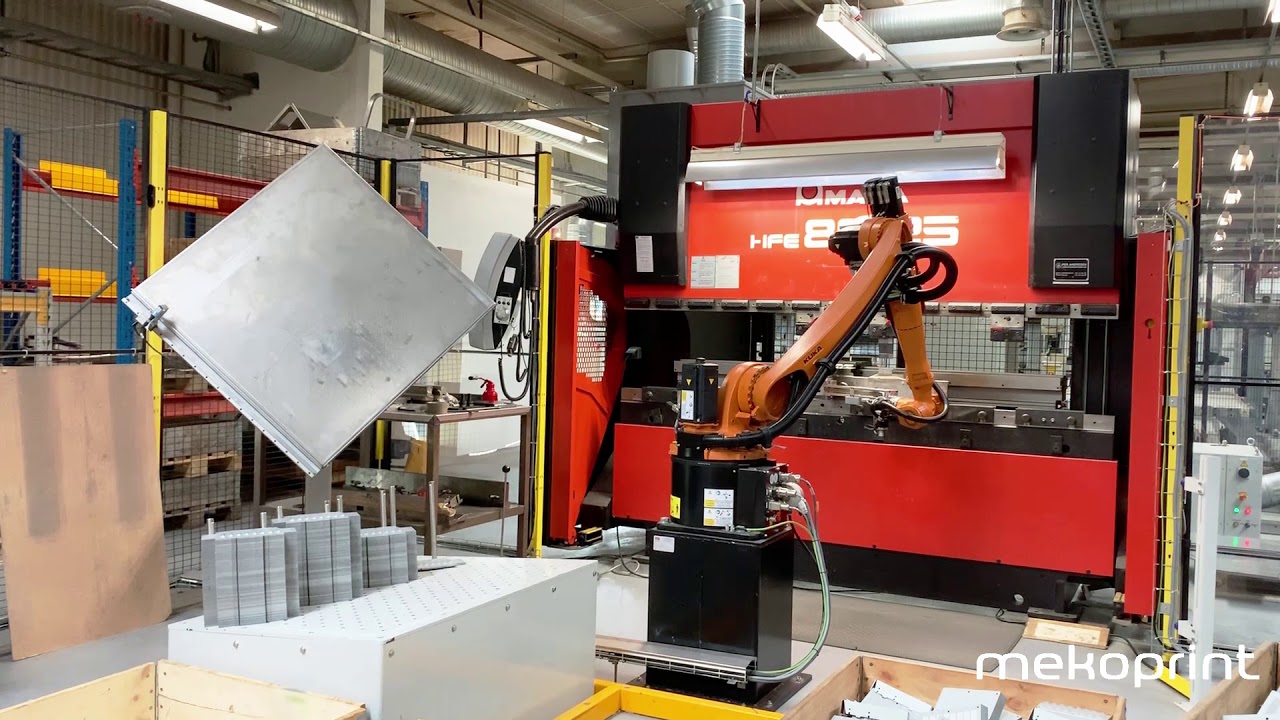 Robotic bending solution - Mekoprint Mechanics - YouTube