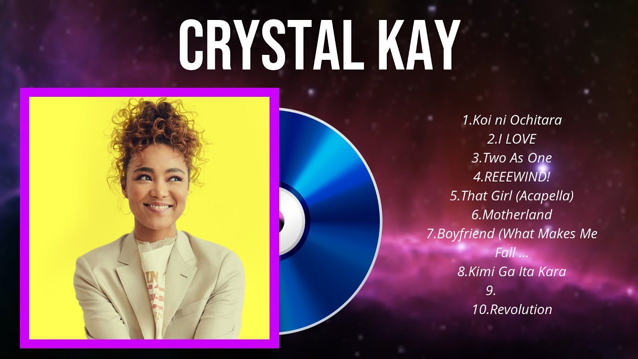 Crystal Kay 2024 ヒット曲メドレー ~ The Best Songs Of Crystal Kay - YouTube