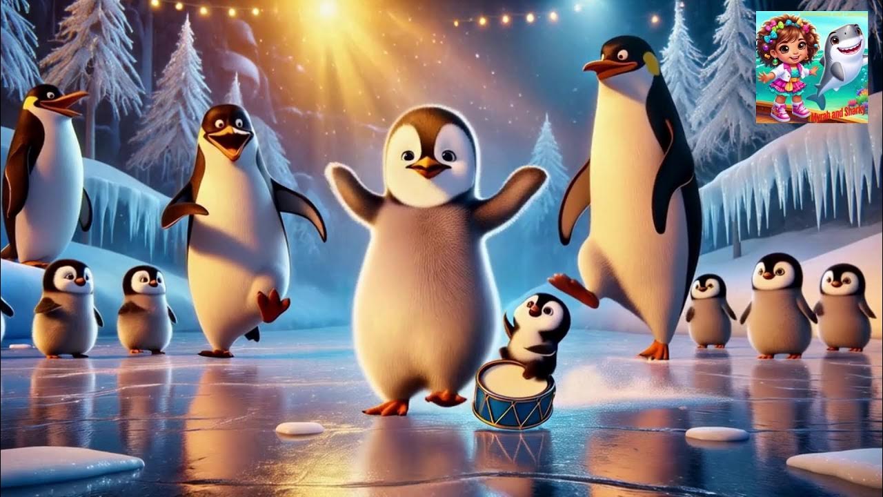 10 Little Penguins, Toddler and Preschool Fun Song - YouTube