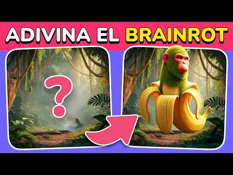 Adivina el BRAINROT por el ESCENARIO 🧠🔍 | Solo el 1% acierta todo