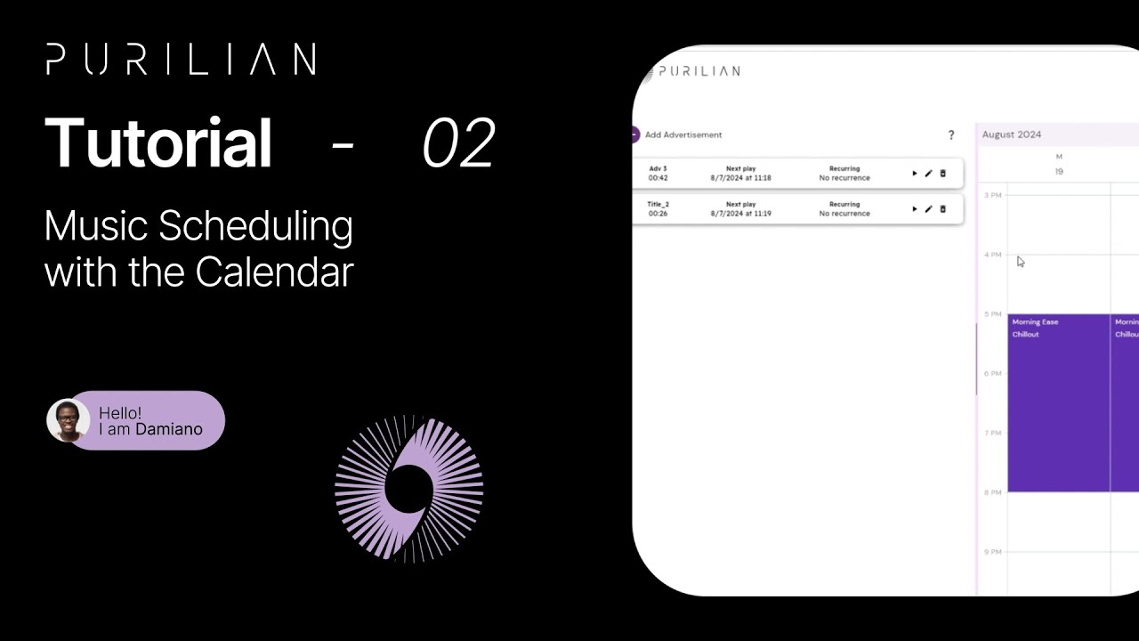 Purilian - Music Scheduling (Tutorial 2) - YouTube