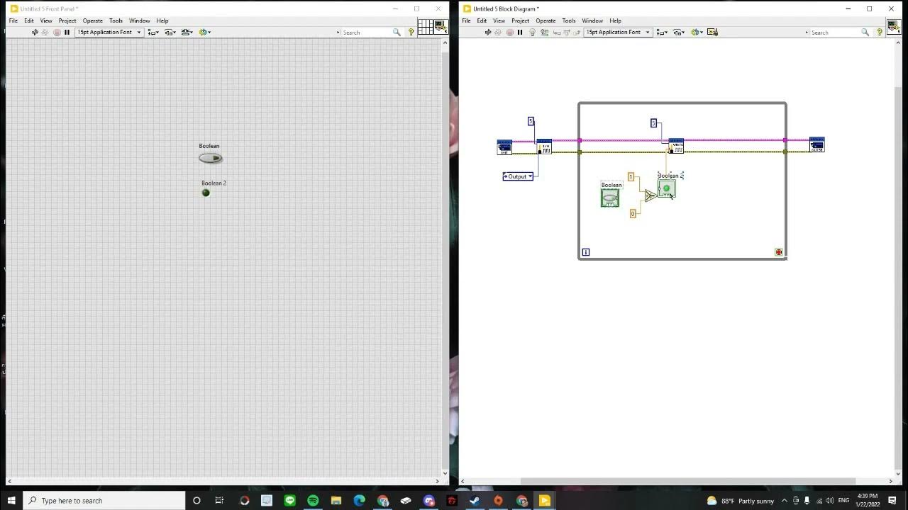 Labview : ขั้นตอนการต่อวงจรใน Labview On/Off LED ผ่าน Labview - YouTube